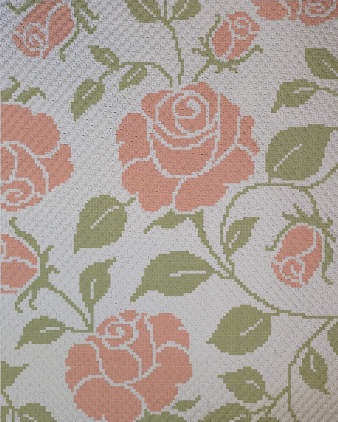 Rose Print Graph Highland Hickory Designs